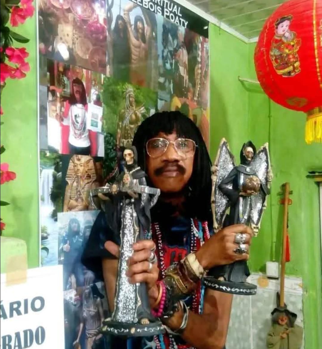 Foi espiritualista e tinha 72 anos. Filha de Charles Bua Poaty confirma ...